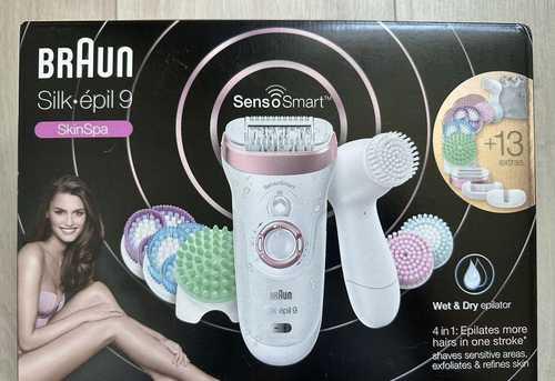 Braun silk epil 9 эпилятор+уход за лицом и телом