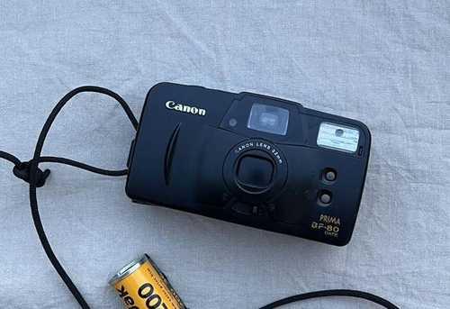 Canon prima BF-80 компактный пленочный фотоаппарат
