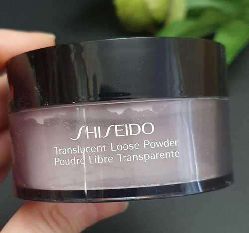 Прозрачная рассыпчатая пудра Shiseido / из Америки