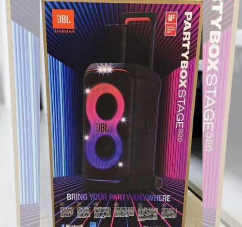 Колонка jbl partybox stage 320 новая