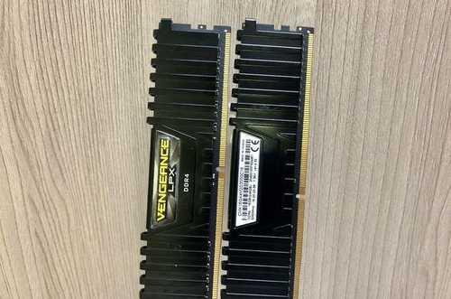 Память DDR4 16GB 3000мгц Corsair Vengeance LPX