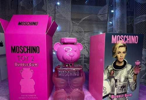 Духи женские Розовые- Moschino Toy 2 Bubble Gum