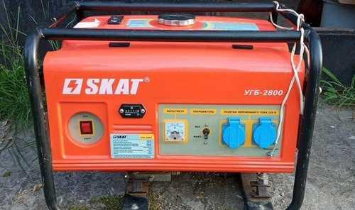 Генератор бензиновый skat угб-2800
