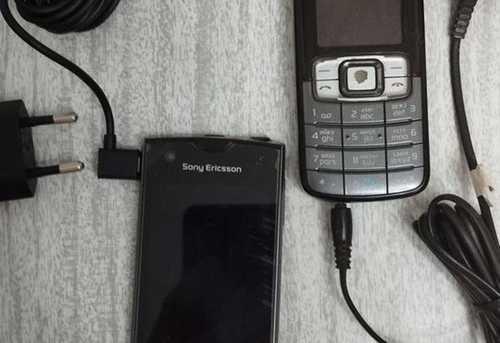 Мобильные телефоны: Sony Ericsson xperia и Nokia