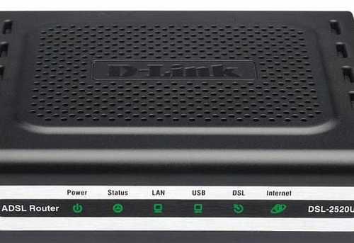 Adsl роутер D-link DSL-2520U