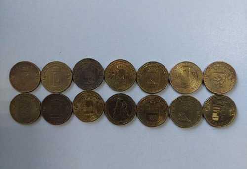 Юбилейные монеты,коллекция