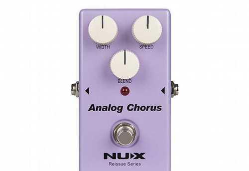 Педаль эффектов Nux Analog-Chorus Reissue Series