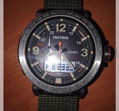 Часы мужские casio protrek prg600-1