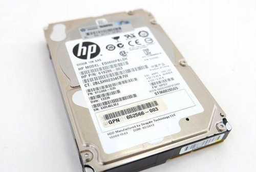 Серверный диск HDD SAS 2.5 600GB HP EG0600fblsh