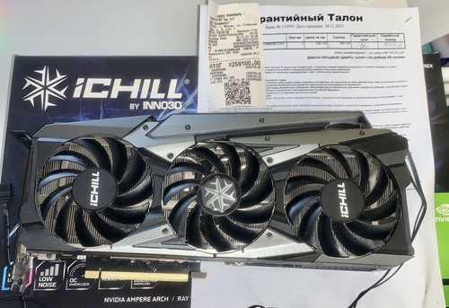 Видеокарта Geforce rtx 3090 inno3D ichill x4 24GB