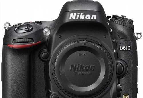 Зеркальный фотоаппарат nikon D610