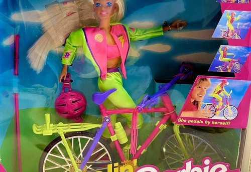 Барби на велосипеде Bicyclin’ Barbie 1995 г. Новая