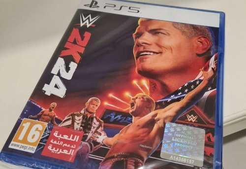 Wwe 2k24 ps5 (диск новый)