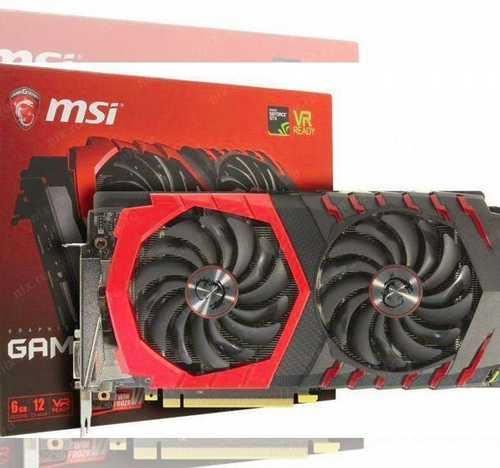 Видеокарта msi gtx 1070 gaming x 8gb