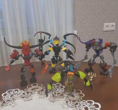 Лего серия 'bionicle" и "hero factory"