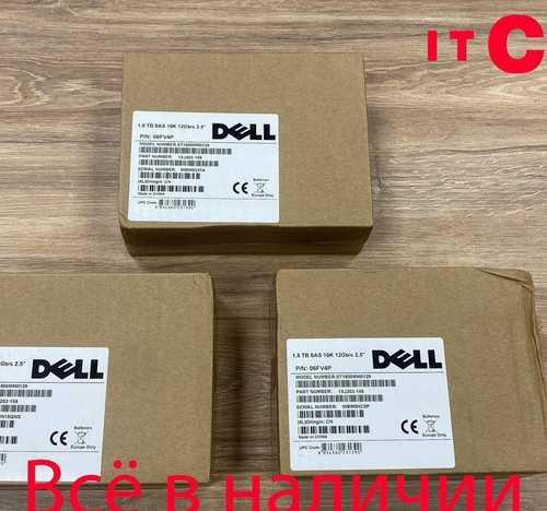 HDD Dell 2.5'' 1.8Tb 10K SAS 06FV4P for Compellent