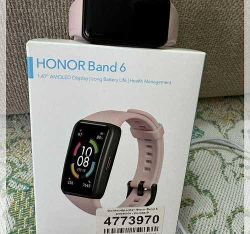 Браслет фитнес honor band 6