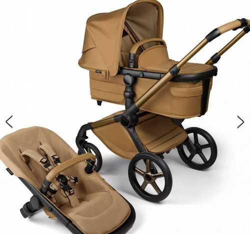 Bugaboo fox 5 noir limited edition amber glow