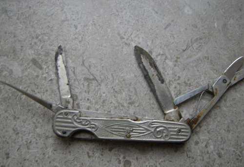 Нож перочинный Ворсма из СССР в футляре
