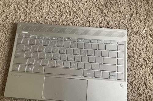 Клавиатура для ноутбука HP Envy 13-AN серебристая