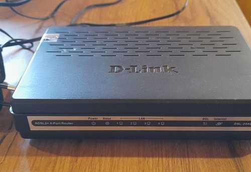 Маршрутизатор D-Link DSL-2540U