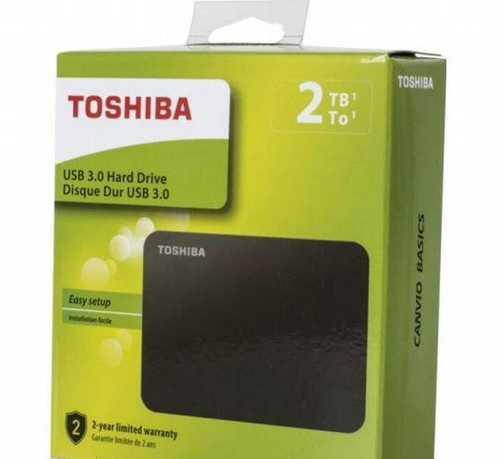 Внешний диск HDD 2,5" 2TB Toshiba