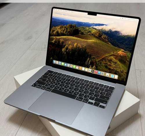 Macbook Air 15 (m2) 8/512Gb Space Gray 100 акб