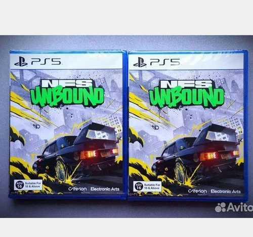 Nfs Unbound PS5 диск