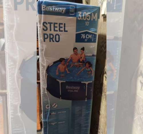 Каркасный бассейн bestway steel pro max 305на76