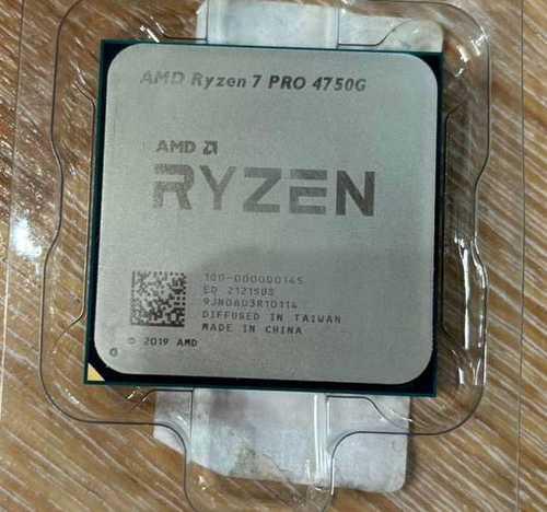 Процессор AMD Ryzen 7 pro 4750g