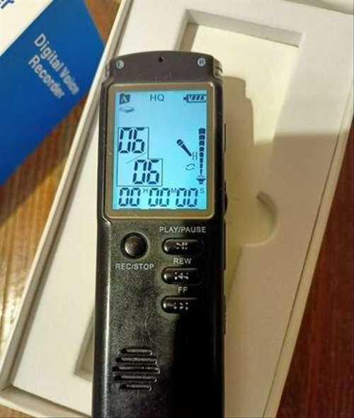 Диктофон цифровой профессиональный 16 gb, MP-3