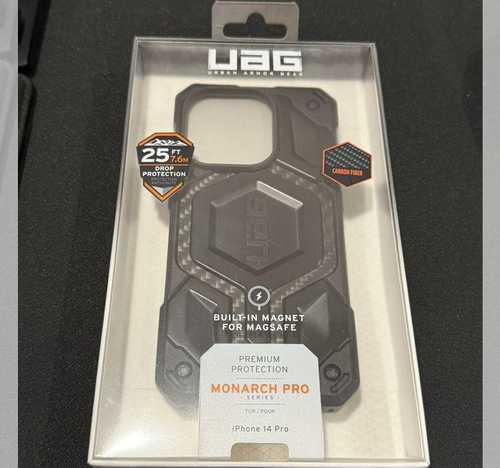 Чехол UAG monarch pro для iPhone 14 pro