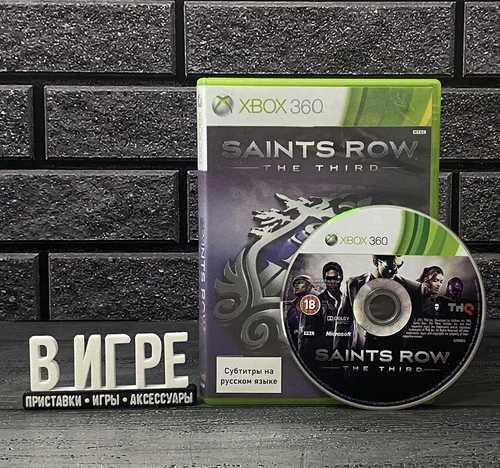 Диск Saints Row The Third (Xbox 360)