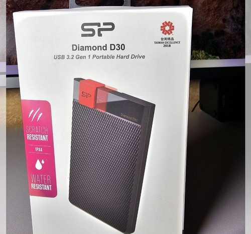 Внешний HDD Silicon Power Diamond D30 1Tb