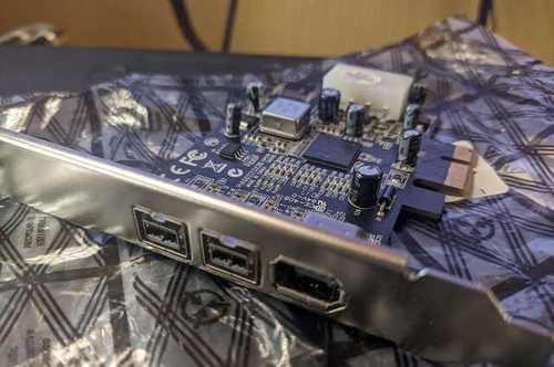 STLab F-301 Firewire PCI-E контроллер Texas Instr