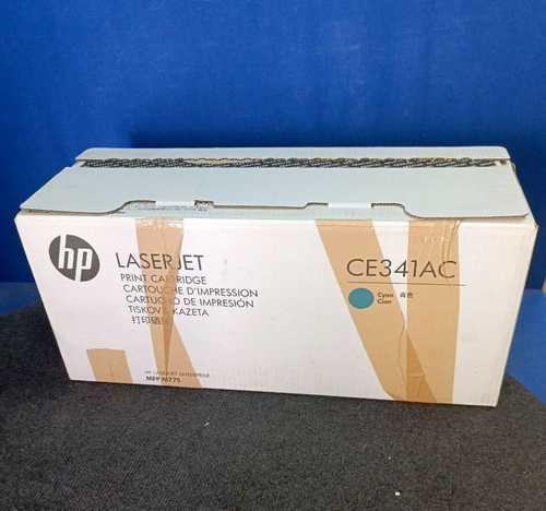 Картридж HP CE341AC оригинал новый