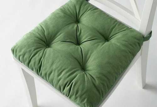 Подушка для стула IKEA миланда 35х40 см, зеленый
