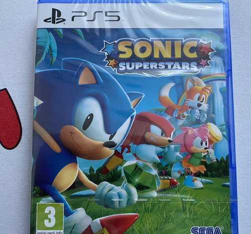 Sonic Superstars PS5 (Новый Диск, Ру Субтитры)