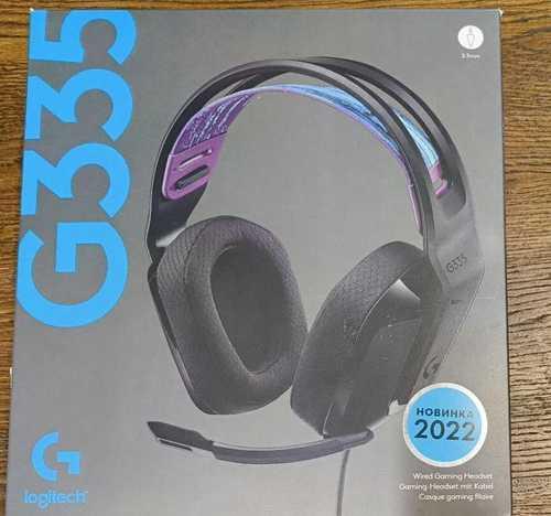 Наушники Logitech g335 (чёрные)