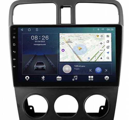 Магнитола Subaru Forester 02-08 Android 4 64 9"