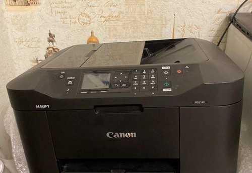 Canon maxify mb2140 цветной принтер