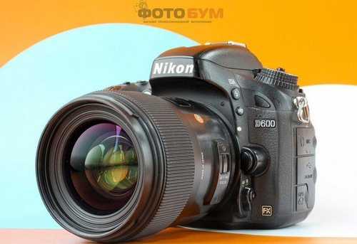 Nikon D600 body + Sigma 35mm f1.4 DG ART