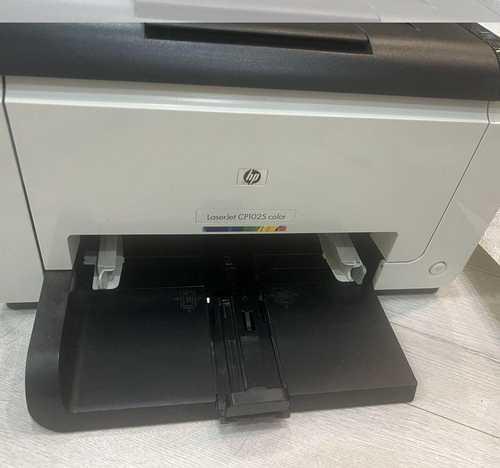 Цветной лазерный принтер HP laserjet cp1025 color