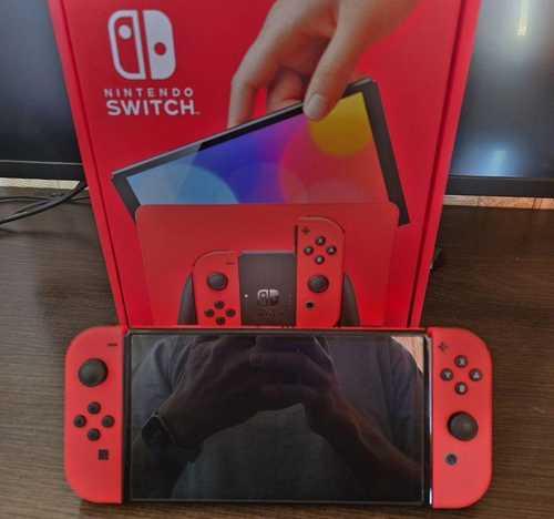 Nintendo switch Oled прошитый 512gb