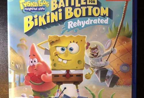 Диск Губка Боб Battle for Bikini Bottom Ps4