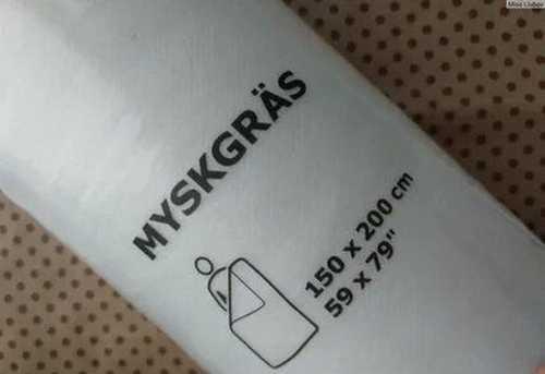 Одеяло IKEA новое 150х200 Myskgras