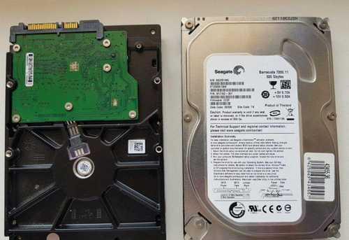 HDD SATA3.5", 320/250gb,обменяю все на 1тб - 2,5"