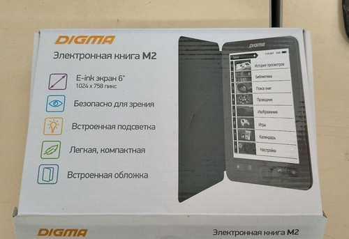 Электронная книга Digma M2 с подсветкой