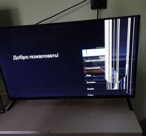 Телевизор TCL 32s5400a на запчасти