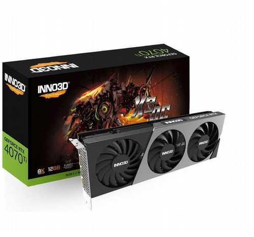 Inno3D Видеокарта GeForce RTX 4070 Ti X3 OC 12 гб